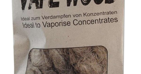 Vape Wool Black Leaf - vlakna konoplje za isparavanje smole - Kanabi